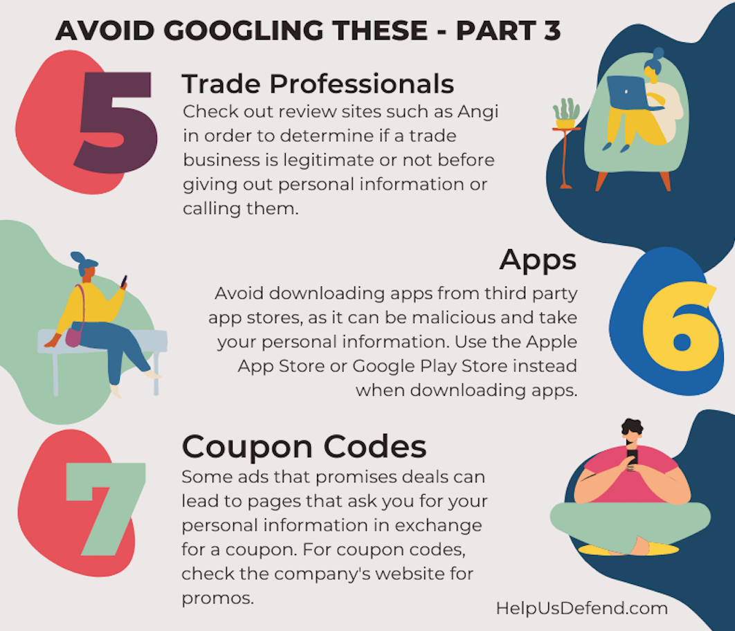7 things you should NEVER search for